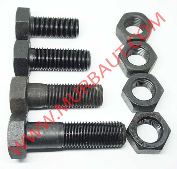 Mur Baut - Baut Mur Baja 8.8 M27 x 120mm Half Drat