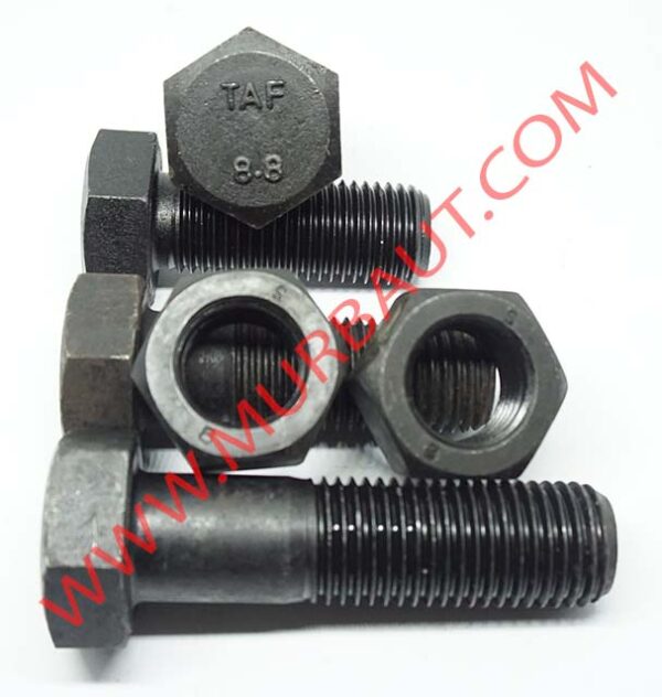 Mur Baut - Baut Mur Baja 8.8 M30 x 70mm Full Drat